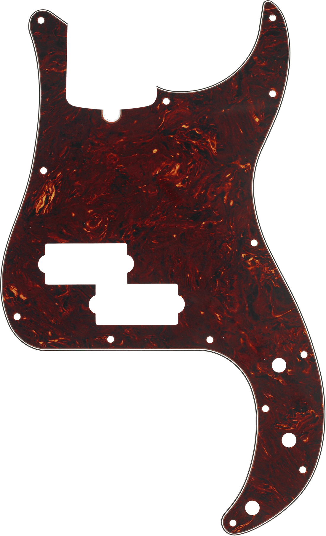 13-Hole Multi-Ply Modern-Style Precision Bass Pickguards – Fender
